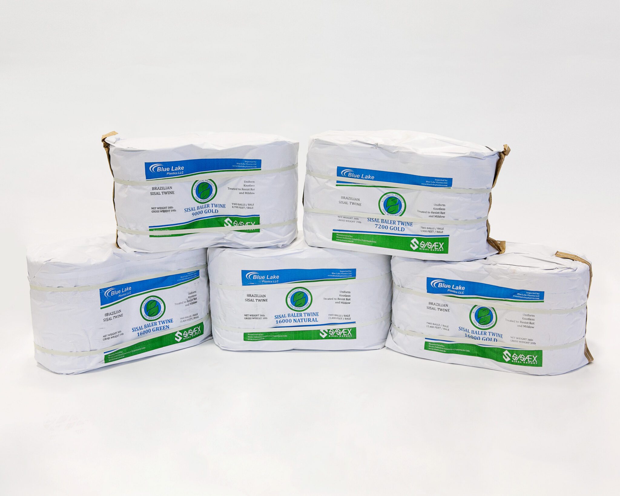 Hay Bale Twine, Premium Quality Baler Twine: Blue Lake Plastics